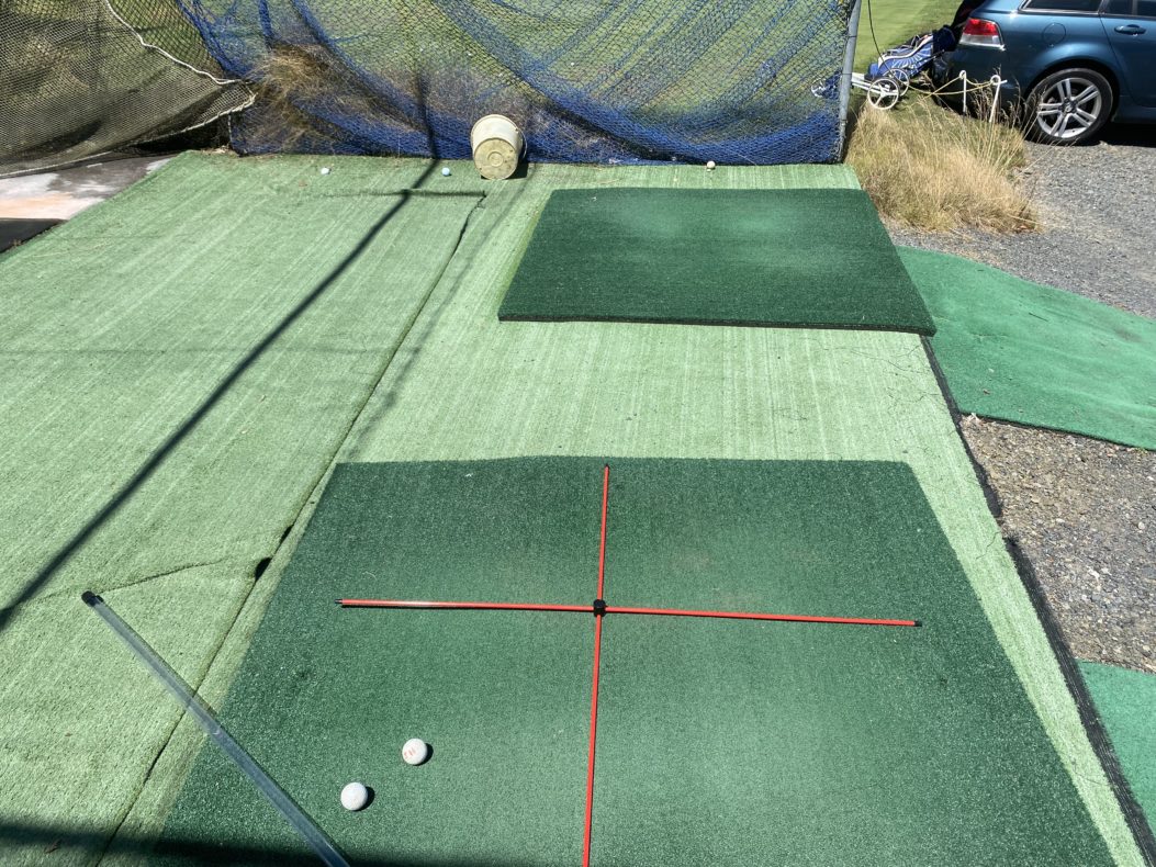 Golf Alignment rods - set of two in case (long rods) - Golf Mate